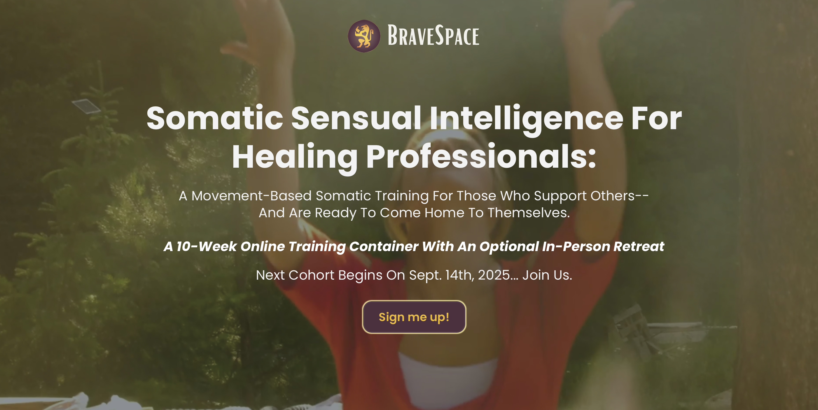 Somatic Sensual Intelligence for Healing Professionals