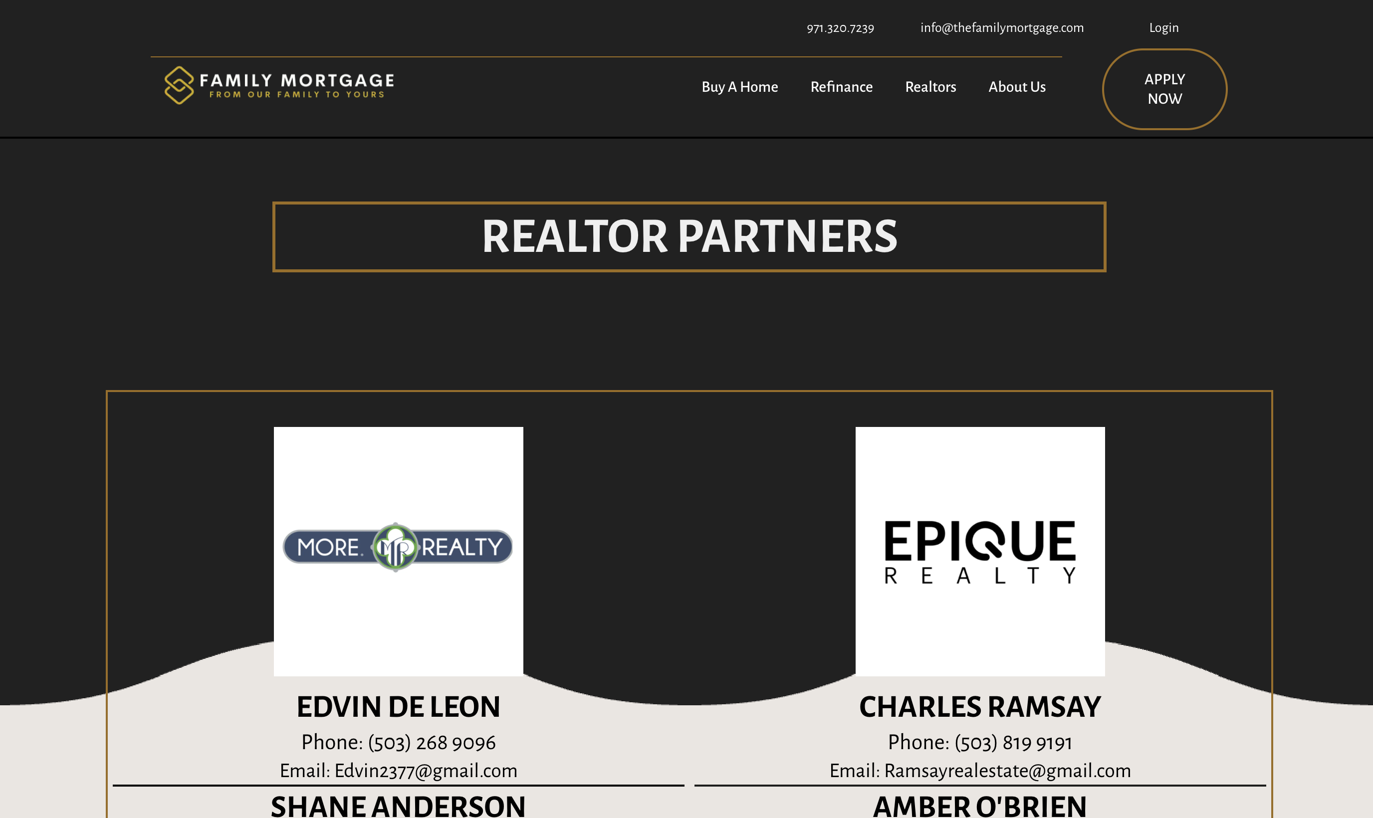 Realtor Partners - Family Mortgage Inc.