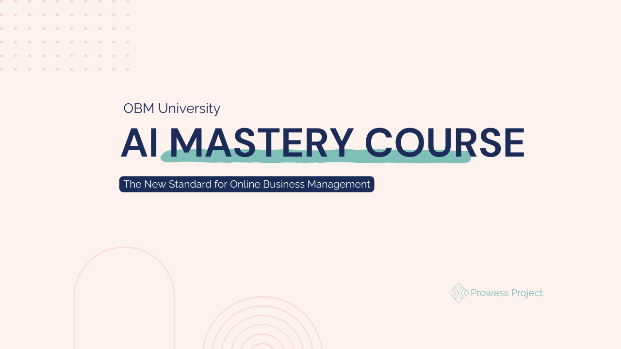 Master AI for Online Business Management | AI Mastery Course