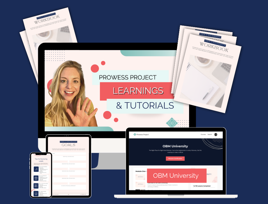 Prowess Project OBM University | Online Business Manager Training Programs