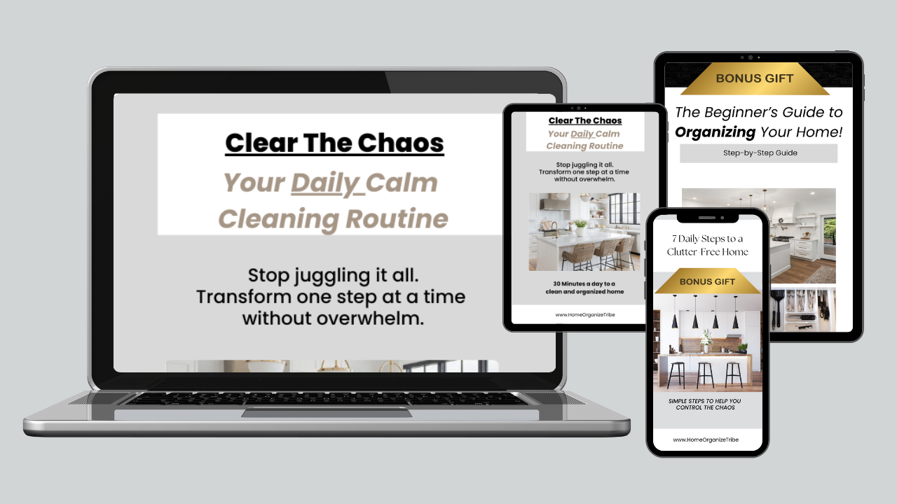 Your Daily Calm Cleaning Routine! Let's Simplify Decluttering.