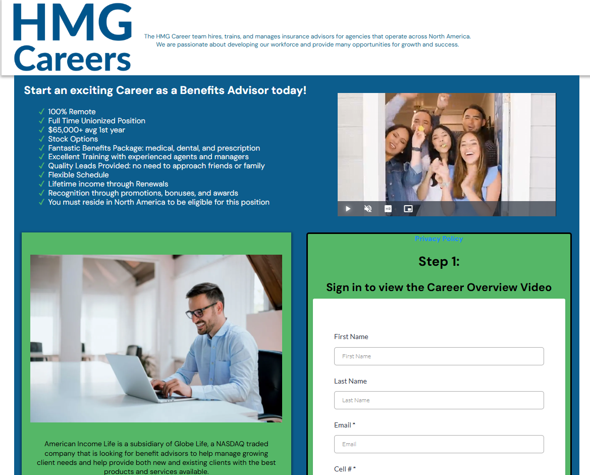 View the HMG Career Overview with Claude