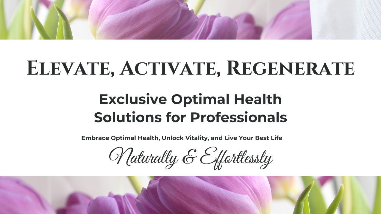 Elevate, Activate, Regenerate