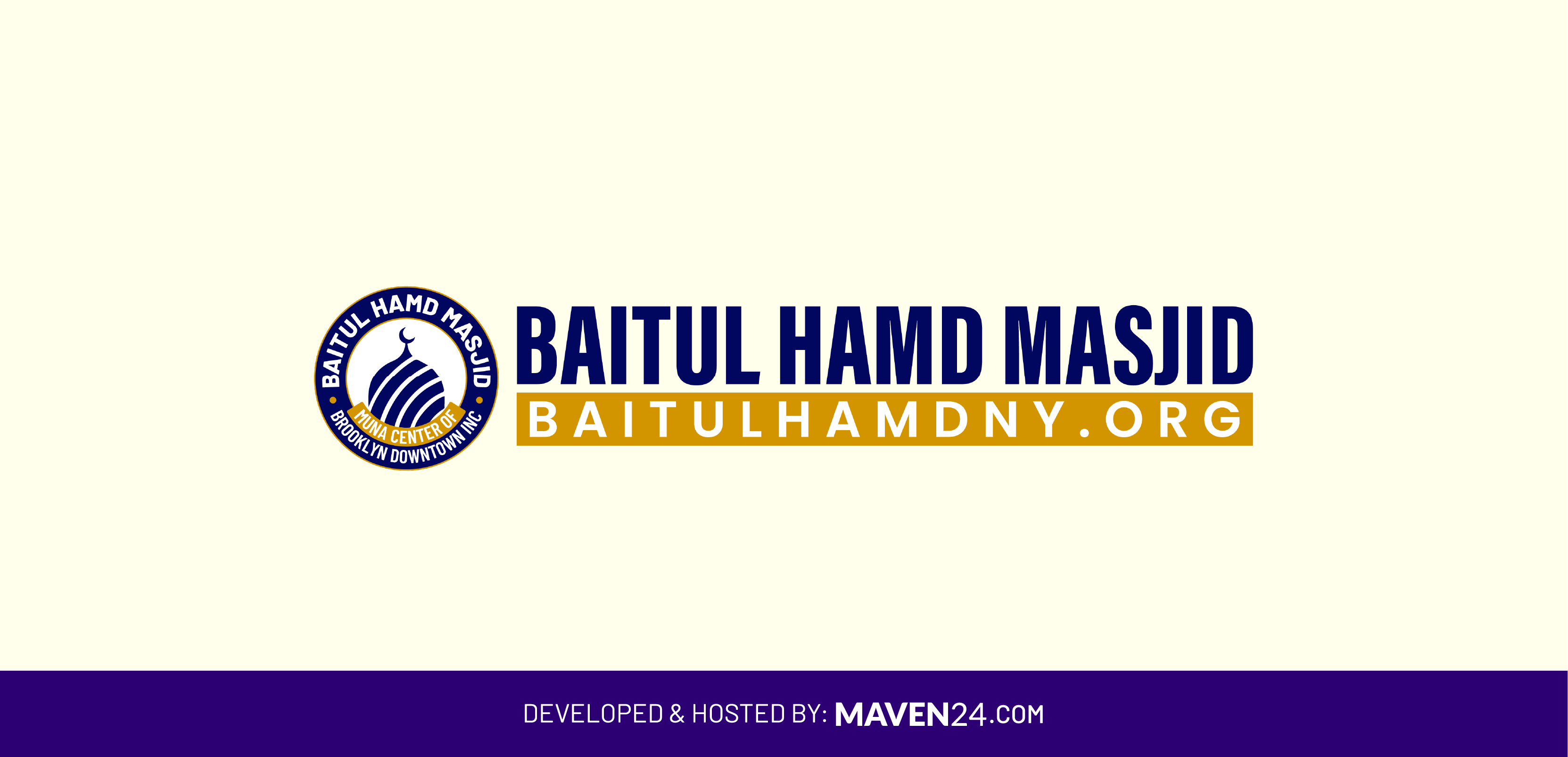 Baitul Hamd Masjid – Brooklyn, NY | Powered by Maven24