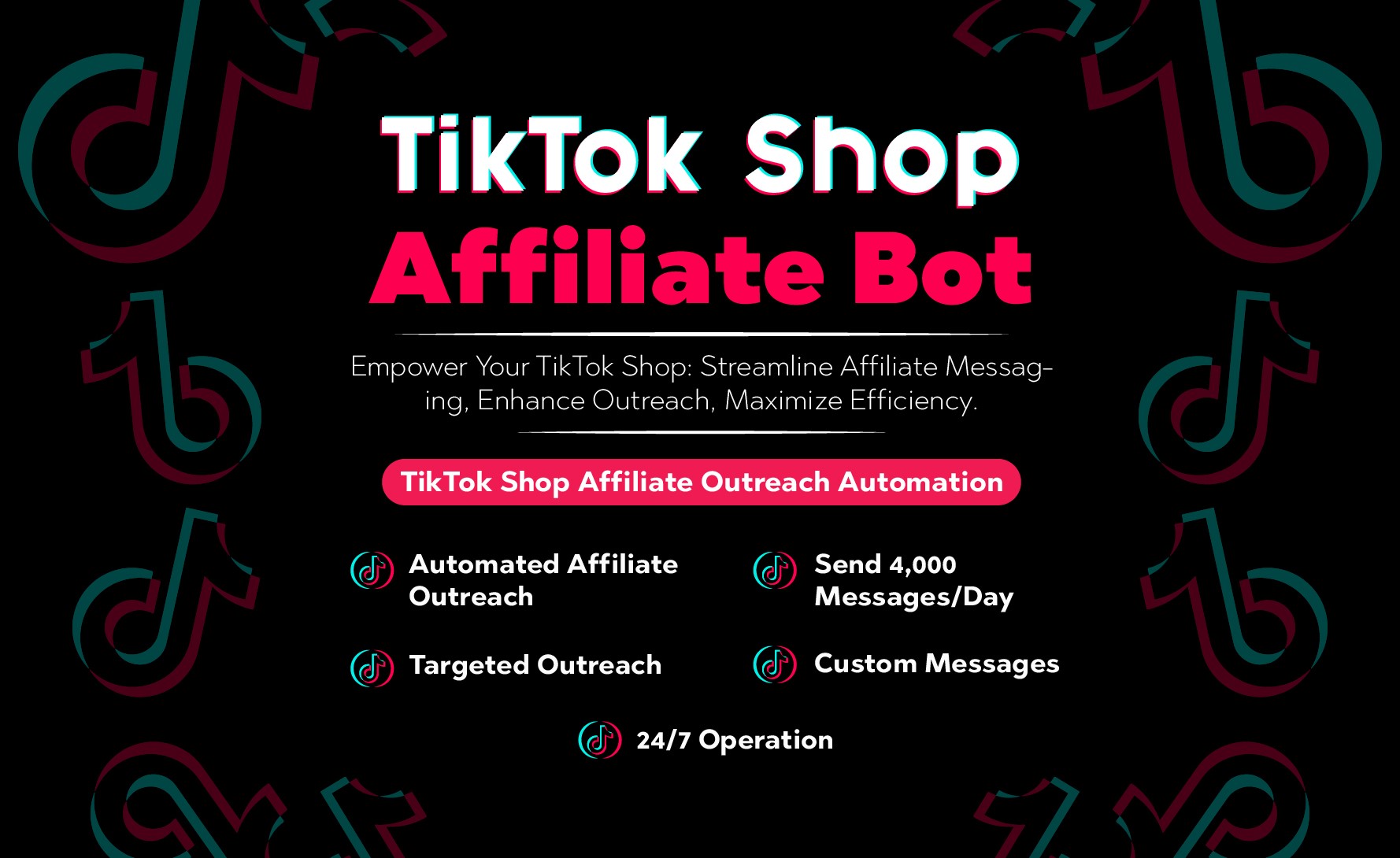 TikTok Shop Affiliate Outreach Bot | Automated TikTok Shop Creator ...