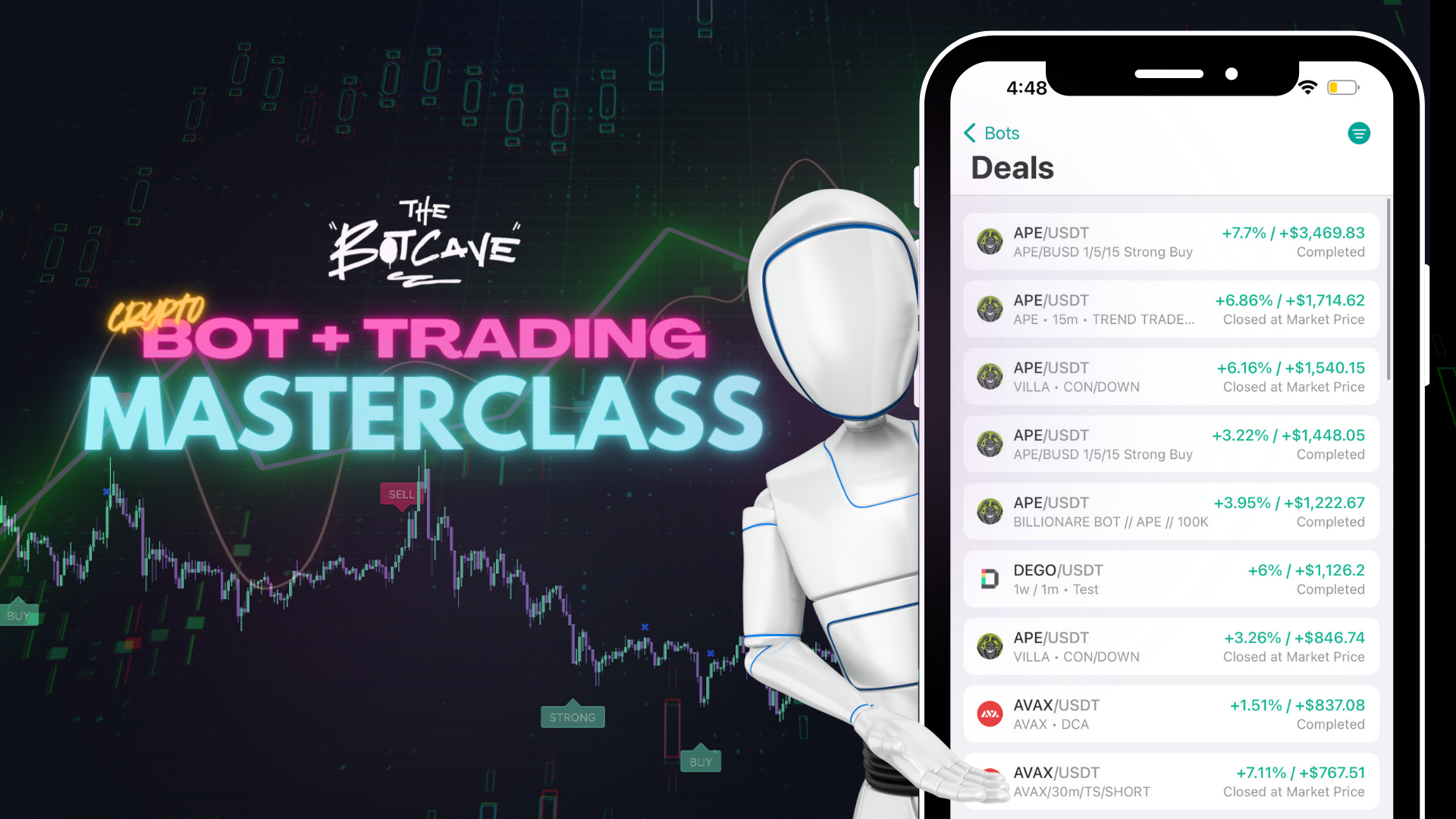 The Botcave — Crypto Bot Trading Masterclass