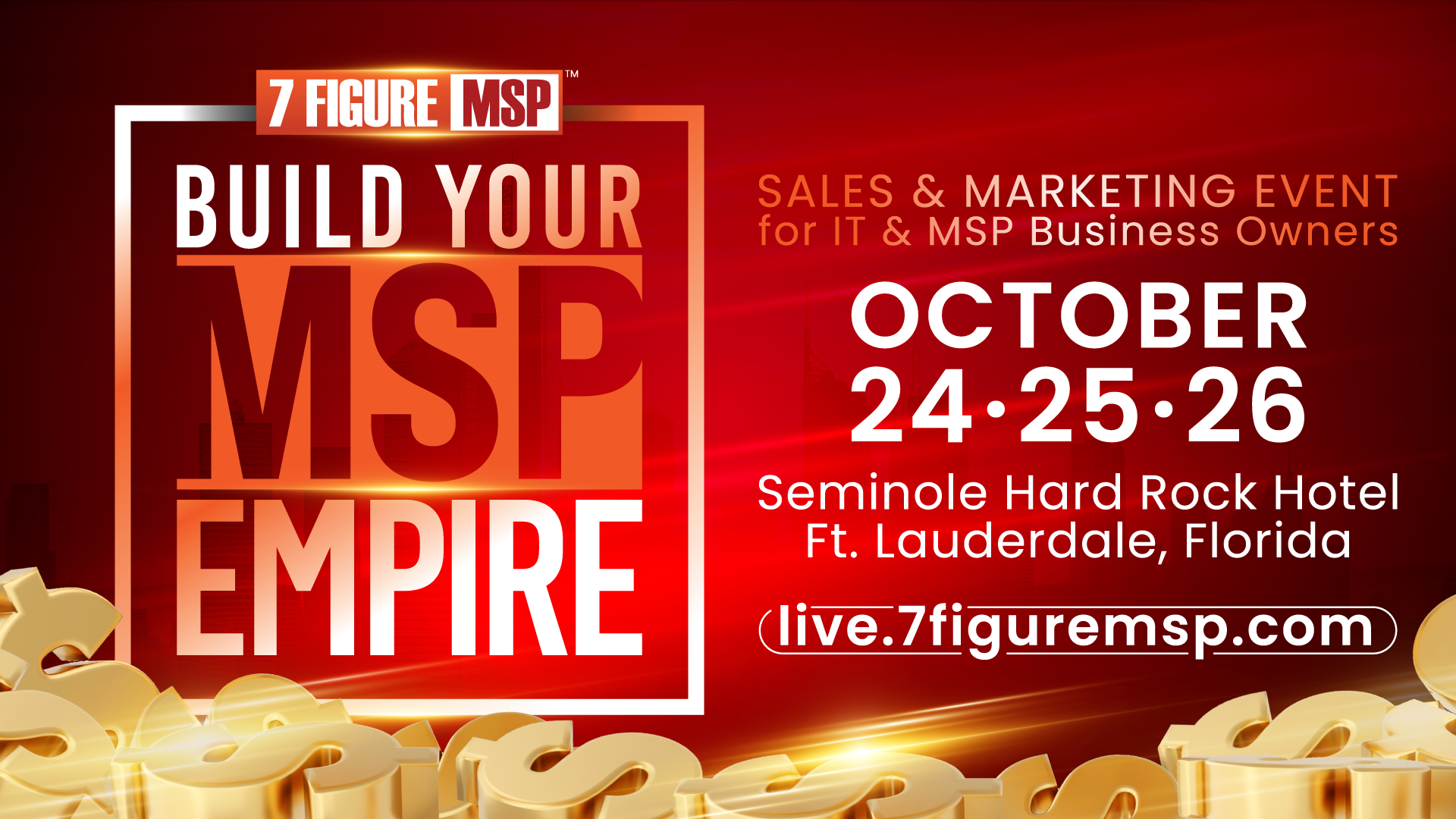 7 Figure MSP™ Live