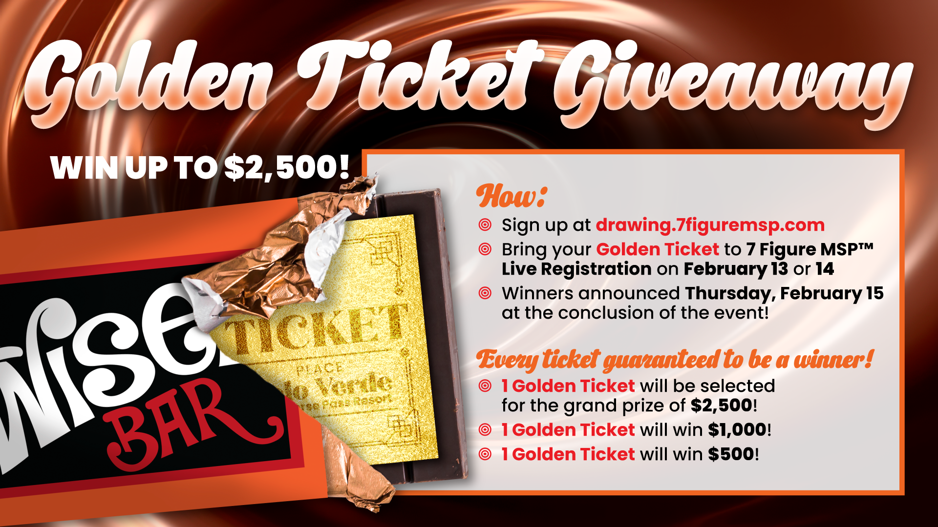 Golden Ticket Giveaway