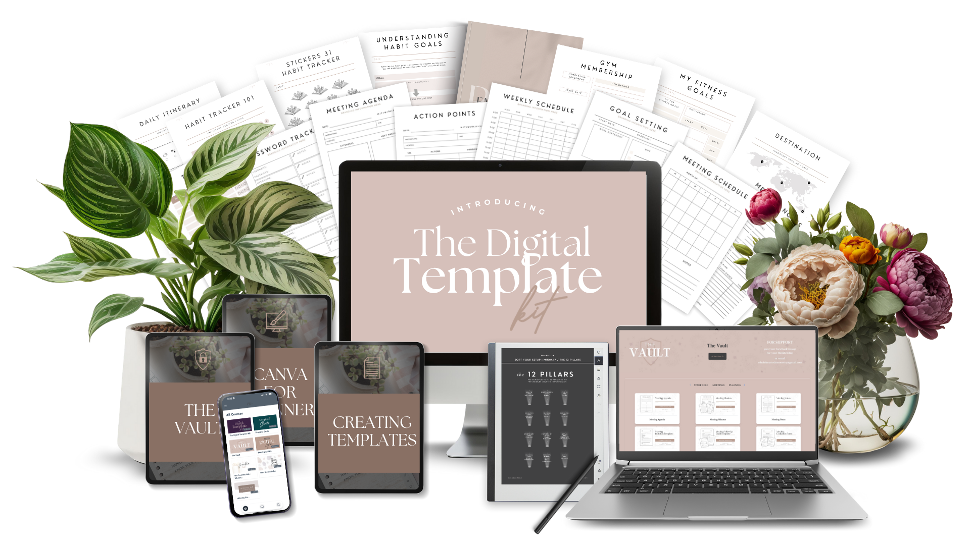 The Digital Template Hub & Template Genie