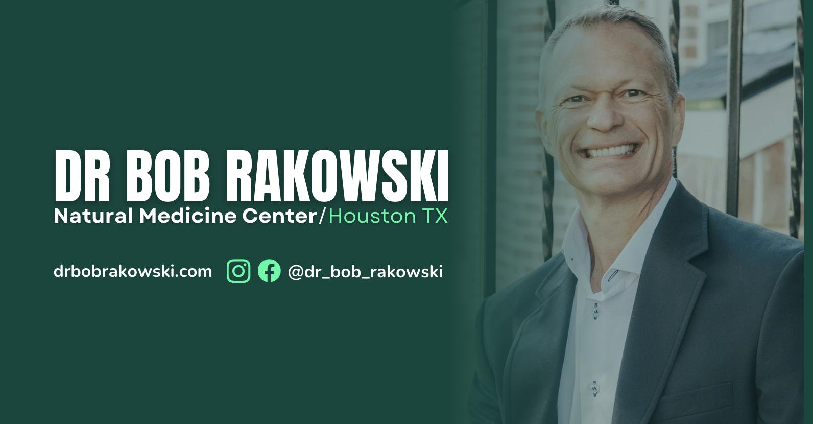 Comprehensive Holistic Services in Houston | Dr. Bob Rakowski