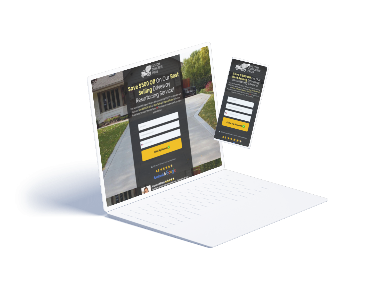 Order Form | Concrete Services Snapshot