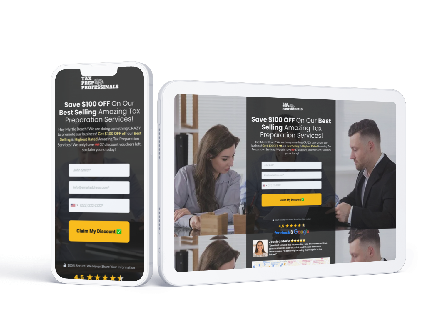 Order Form | Tax Preparation service Snapshot