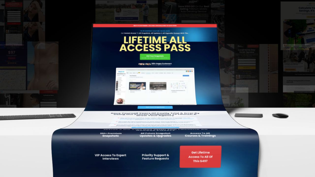 Snapshot Lifetime All Access Pass