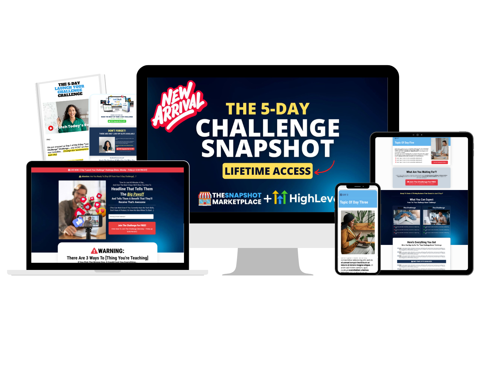 Get The 5-Day Challenge Snapshot For HighLevel For Just $297!!