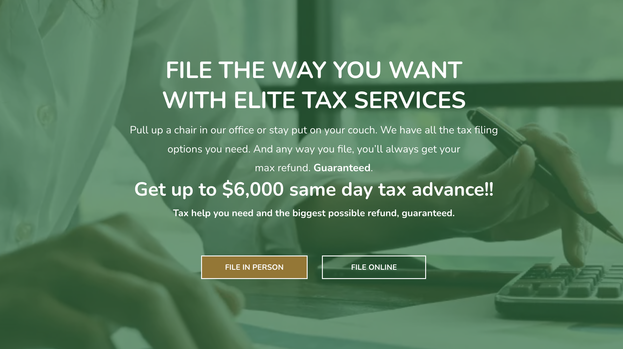 ELITE TAX SERVICES
