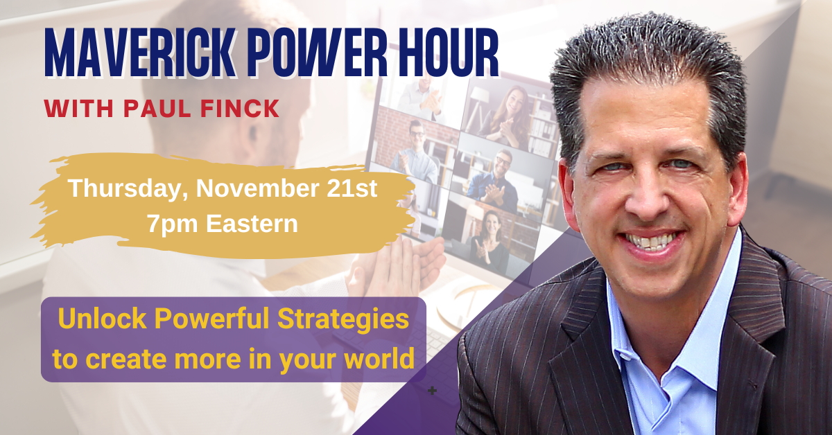 Maverick Power Hour With Paul Finck