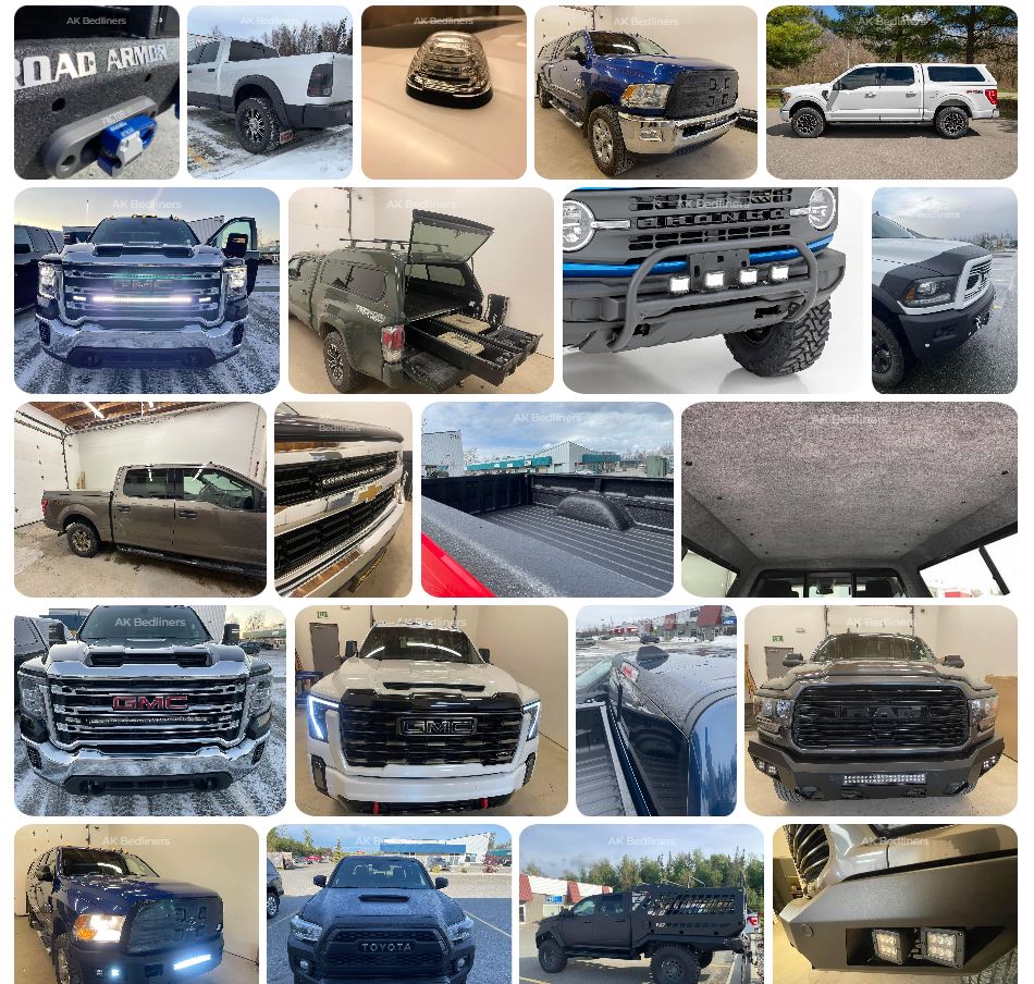 AK Bedliners Gallery: Premium Truck Customizations in Action
