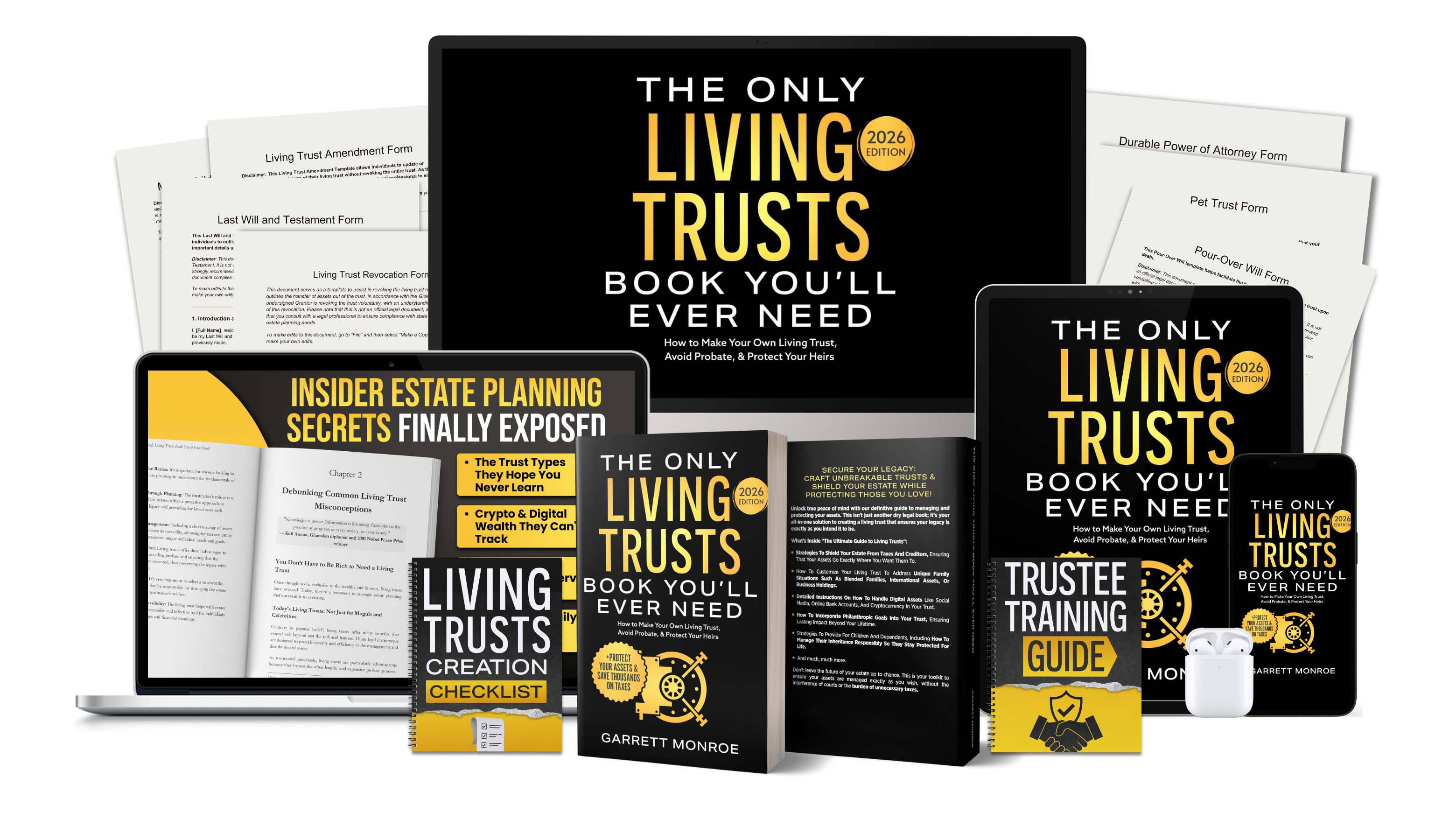 #1 FINANCE BOOK IN AMERICA - THE ONLY LIVING TRUST