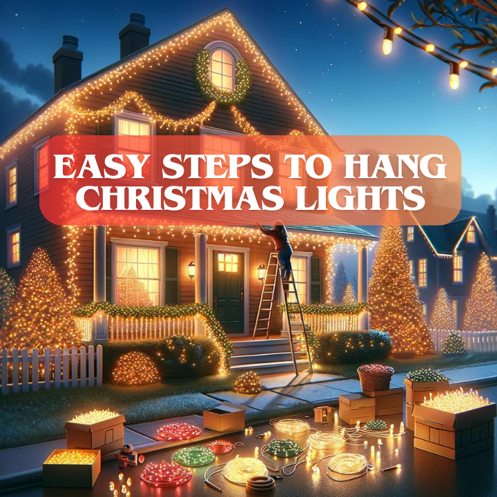 Easy Steps To Hang Christmas Lights