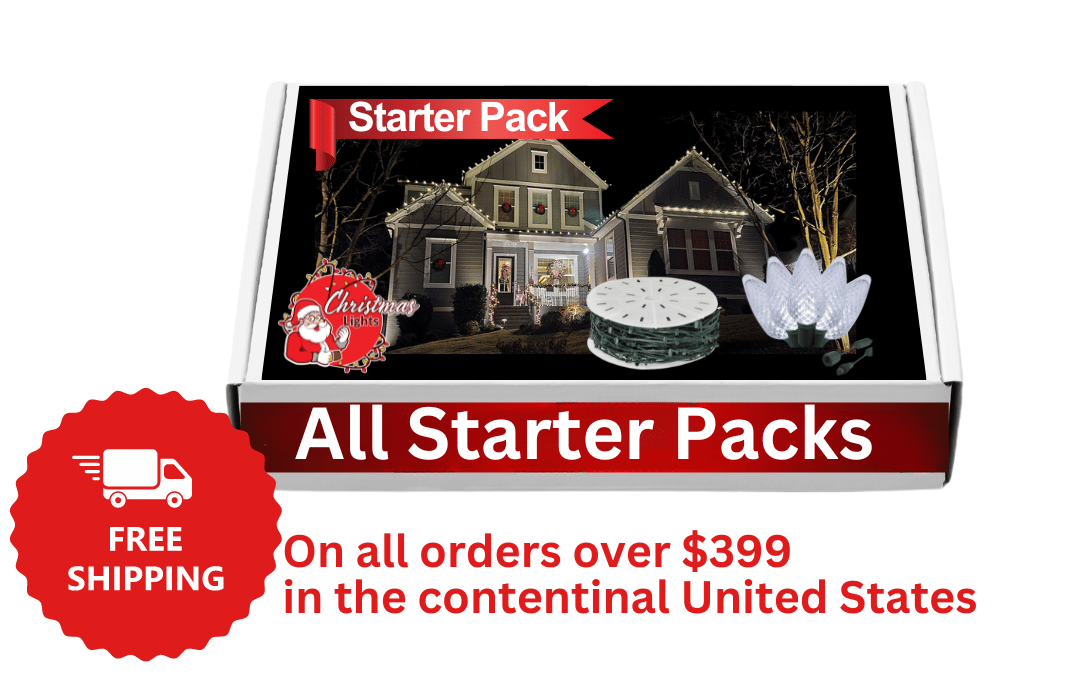 Premium Christmas Light Install Kits | All-Inclusive Lighting Solutions