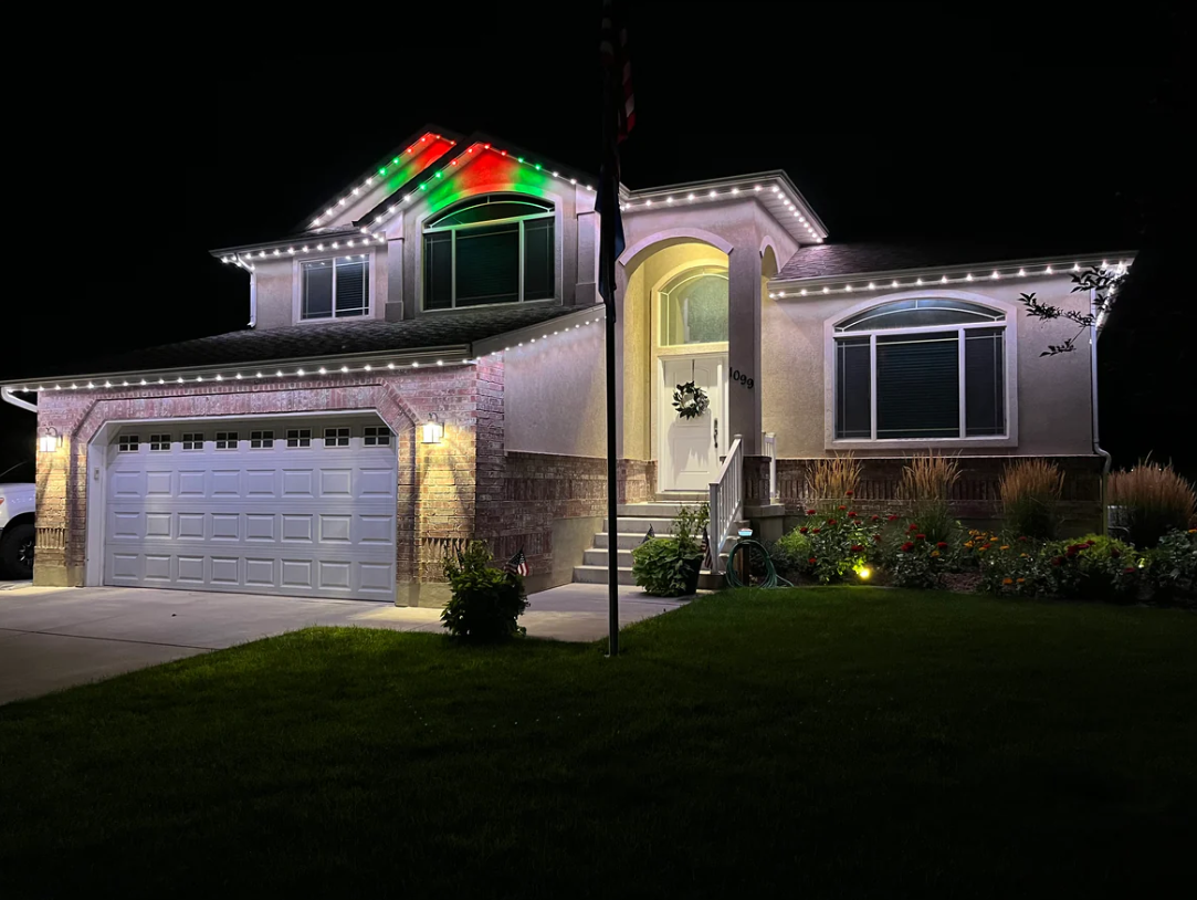 Invisilights - Permanent Outdoor Christmas Lights