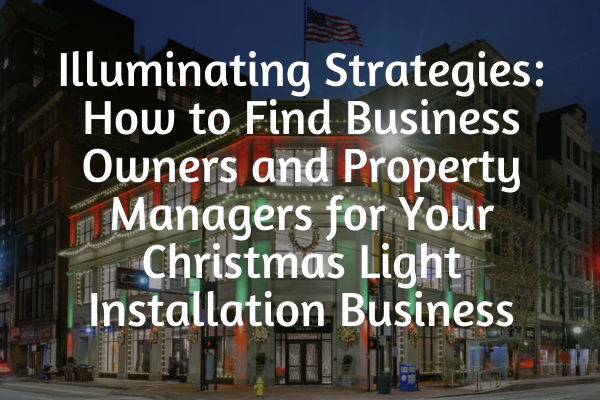 Illuminating Strategies: How to Find Business Owners and Property ...