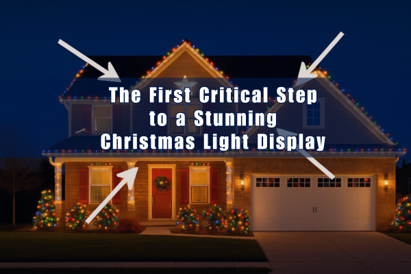 The First Critical Step to a Stunning Christmas Light Display
