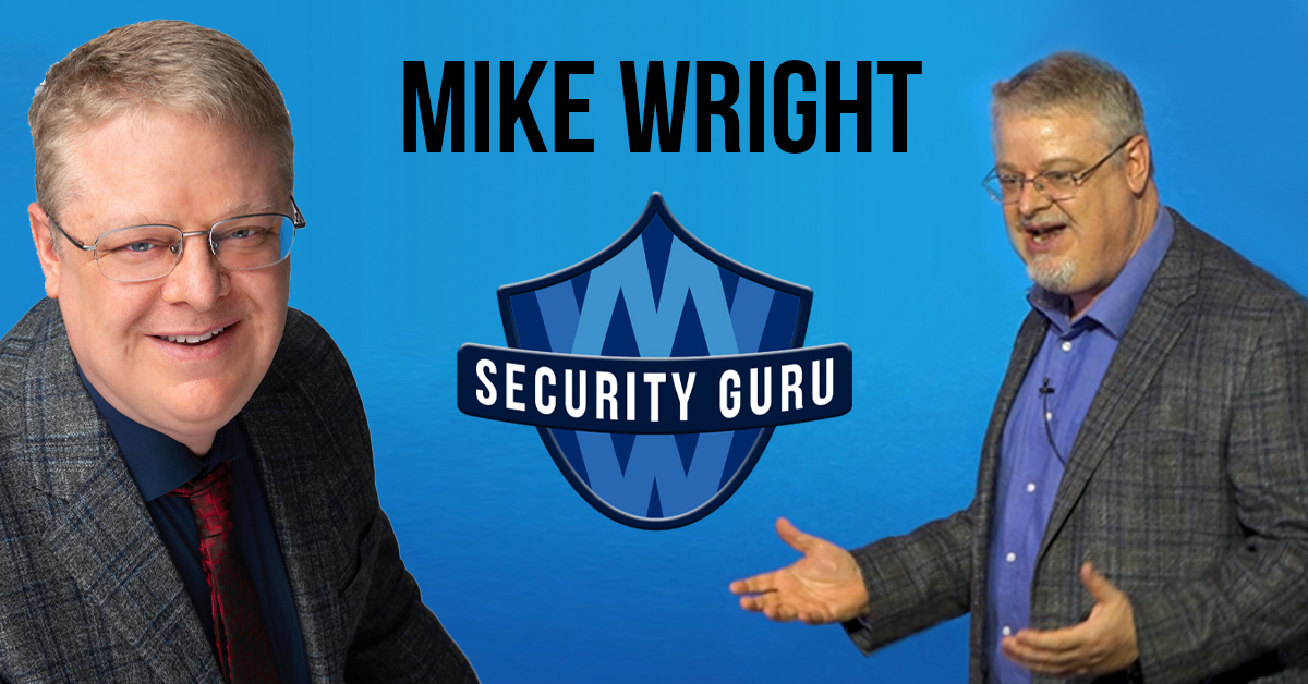 Utah Cybersecurity Speaker Mike Wright, The Security Guru