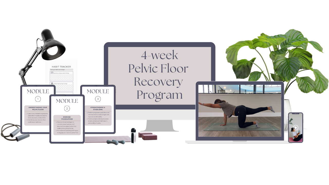 4-week Pelvic Floor Recovery Program