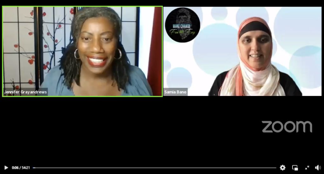 Samia Bano featured on Jennifer's Perspective Podcasts