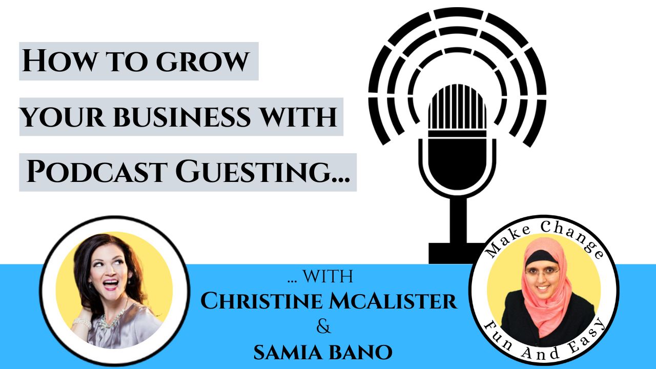 How To Grow Your Business with Podcast Guesting... with Christine ...