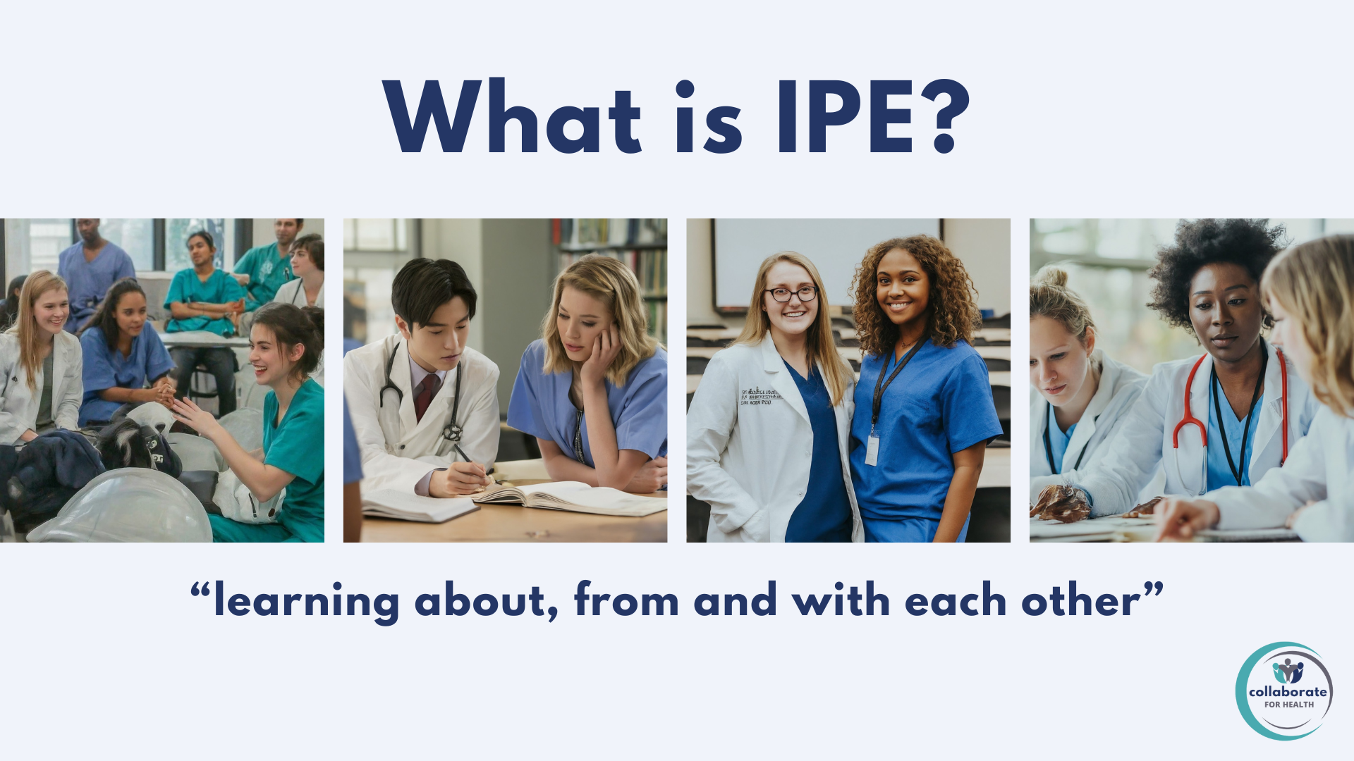 What is Interprofessional Education?