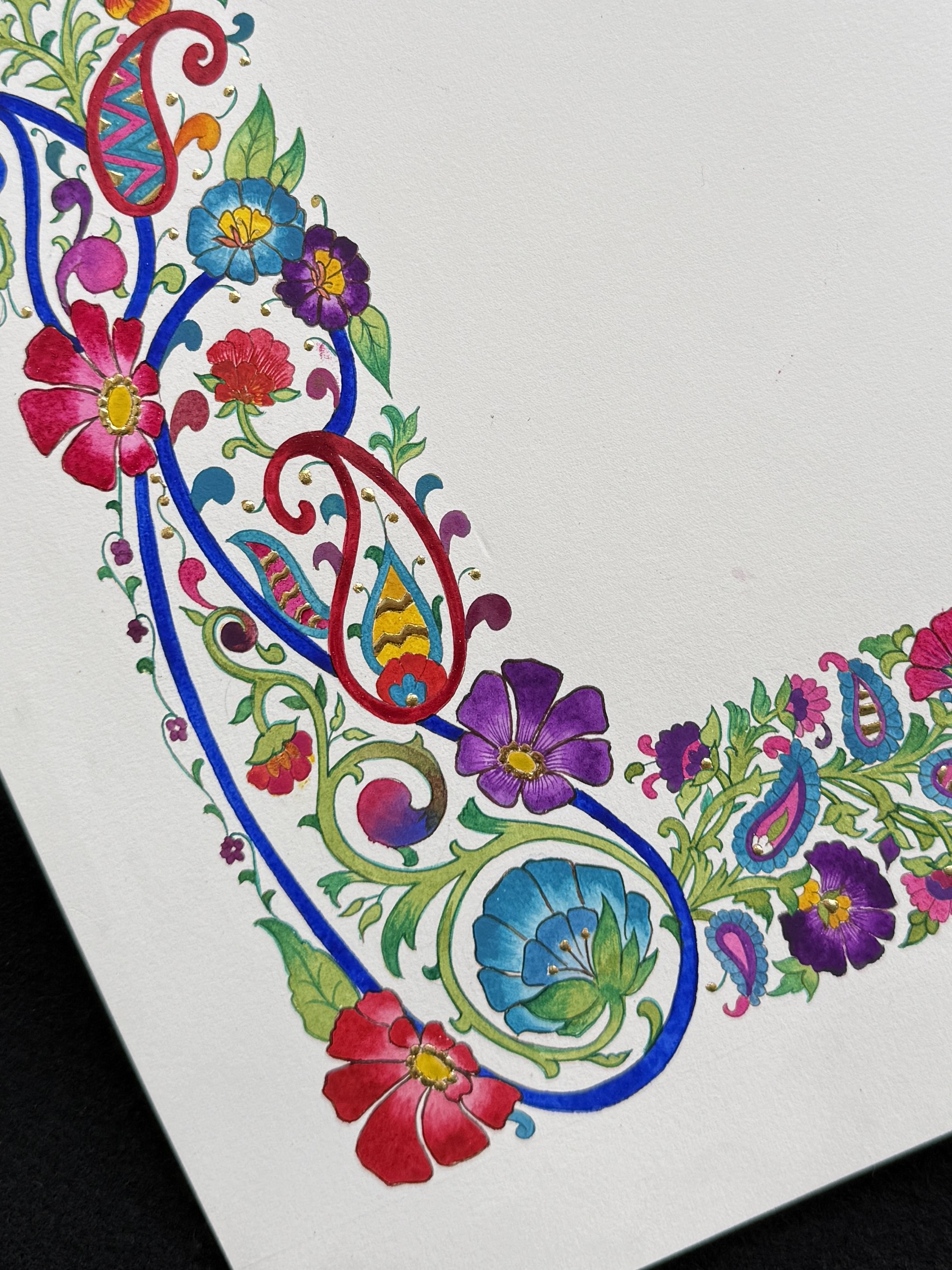 The Illuminated Manuscript Project - Indian Motif Edition