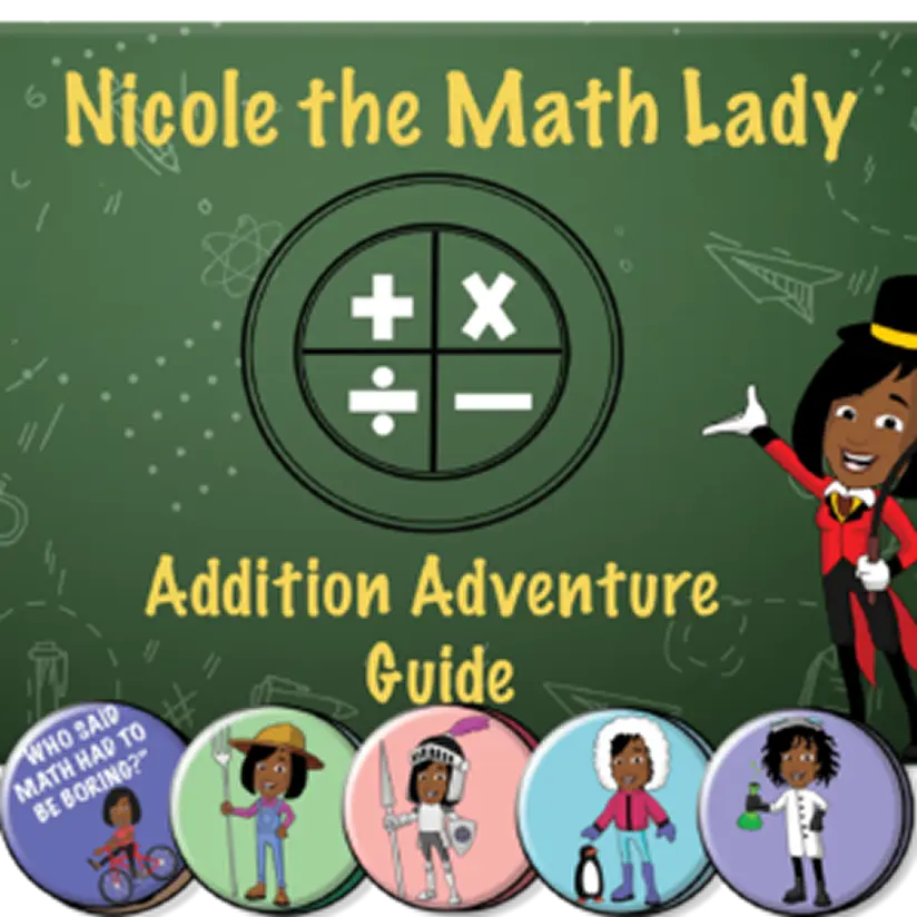 Adventure Guide and Stickers -Addition