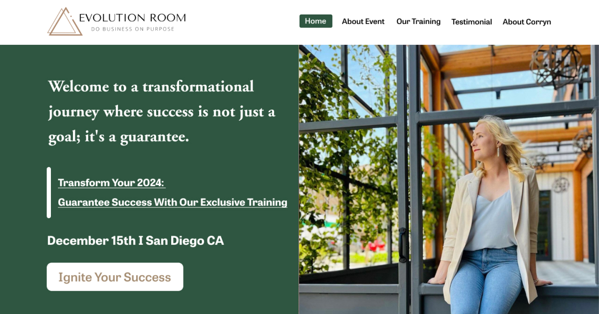 Home [successbootcamp.evolutionroom.co]