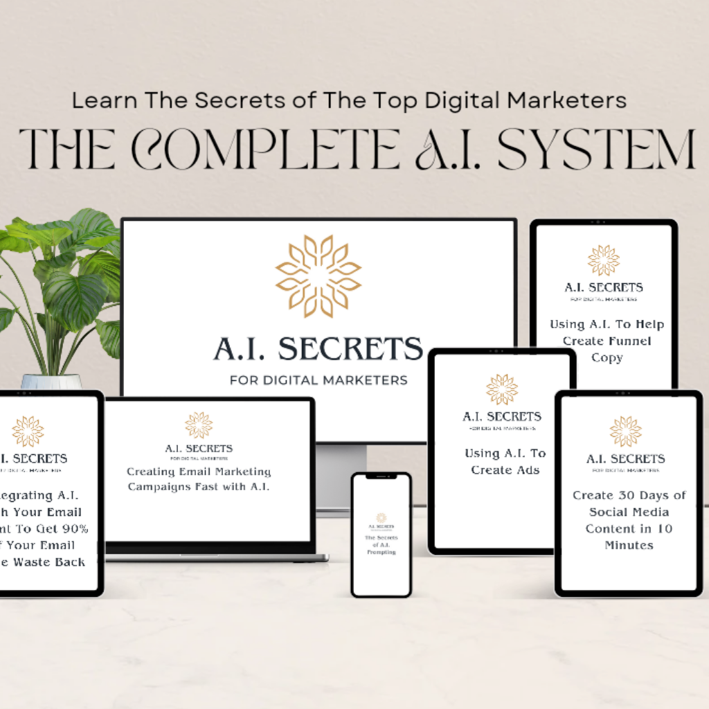 AI Secrets For Digital Marketers
