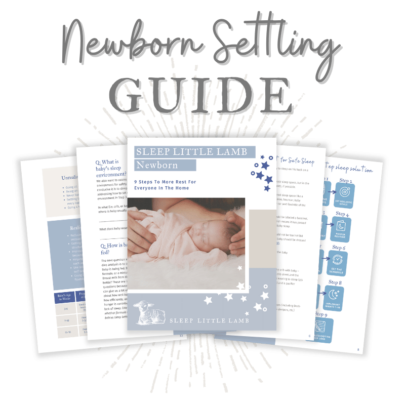 Newborn Settling Guide | How to Settle Baby To Sleep