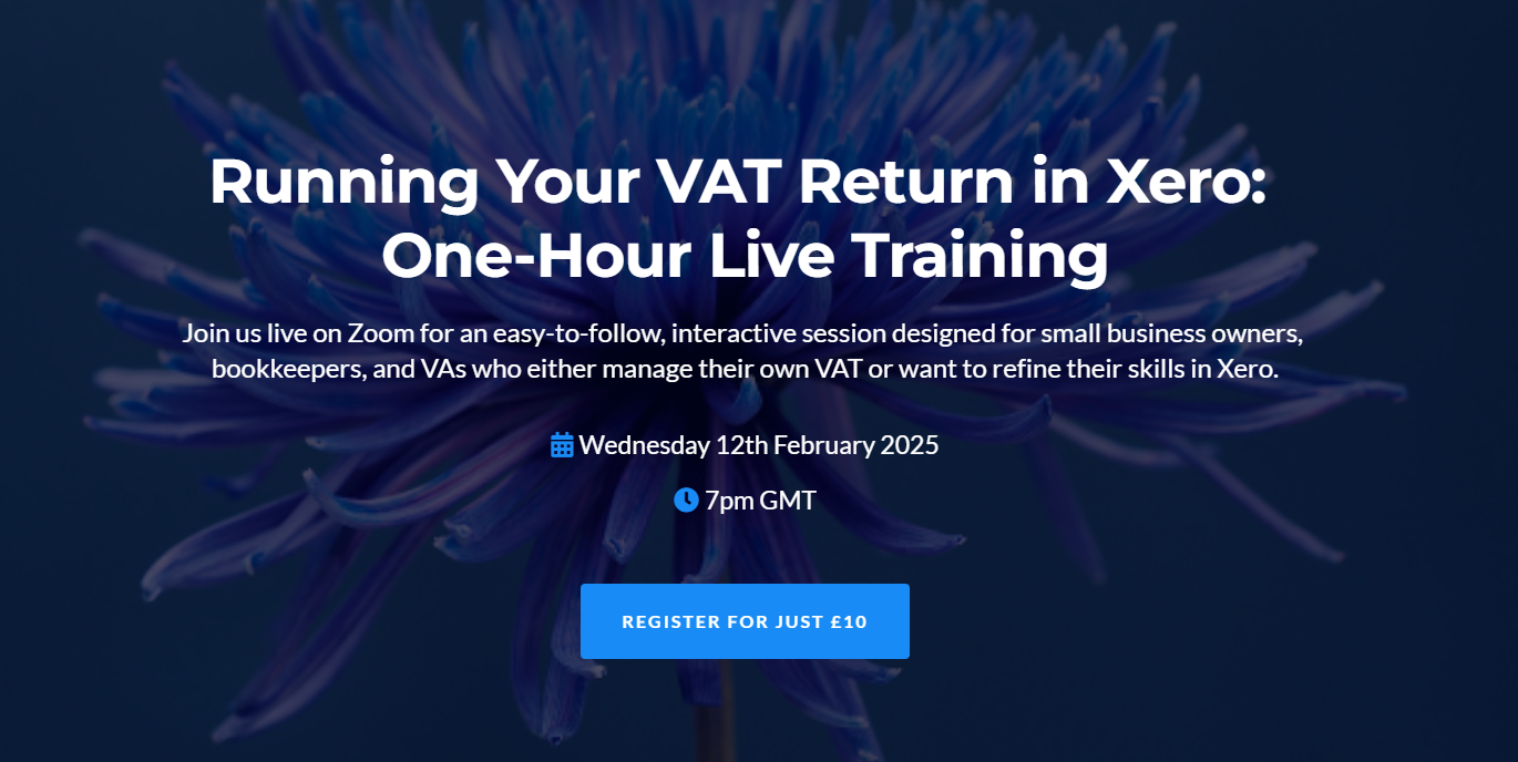 Running your VAT Return in Xero