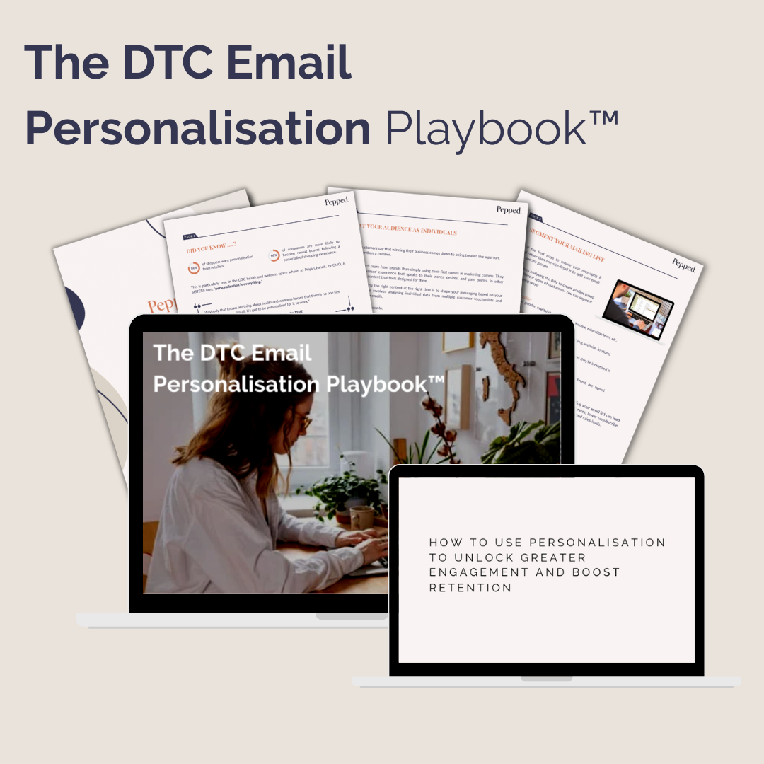 The DTC Email Personalisation Playbook