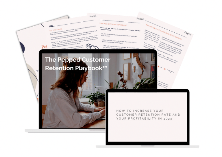 The Pepped Customer Retention Playbook™