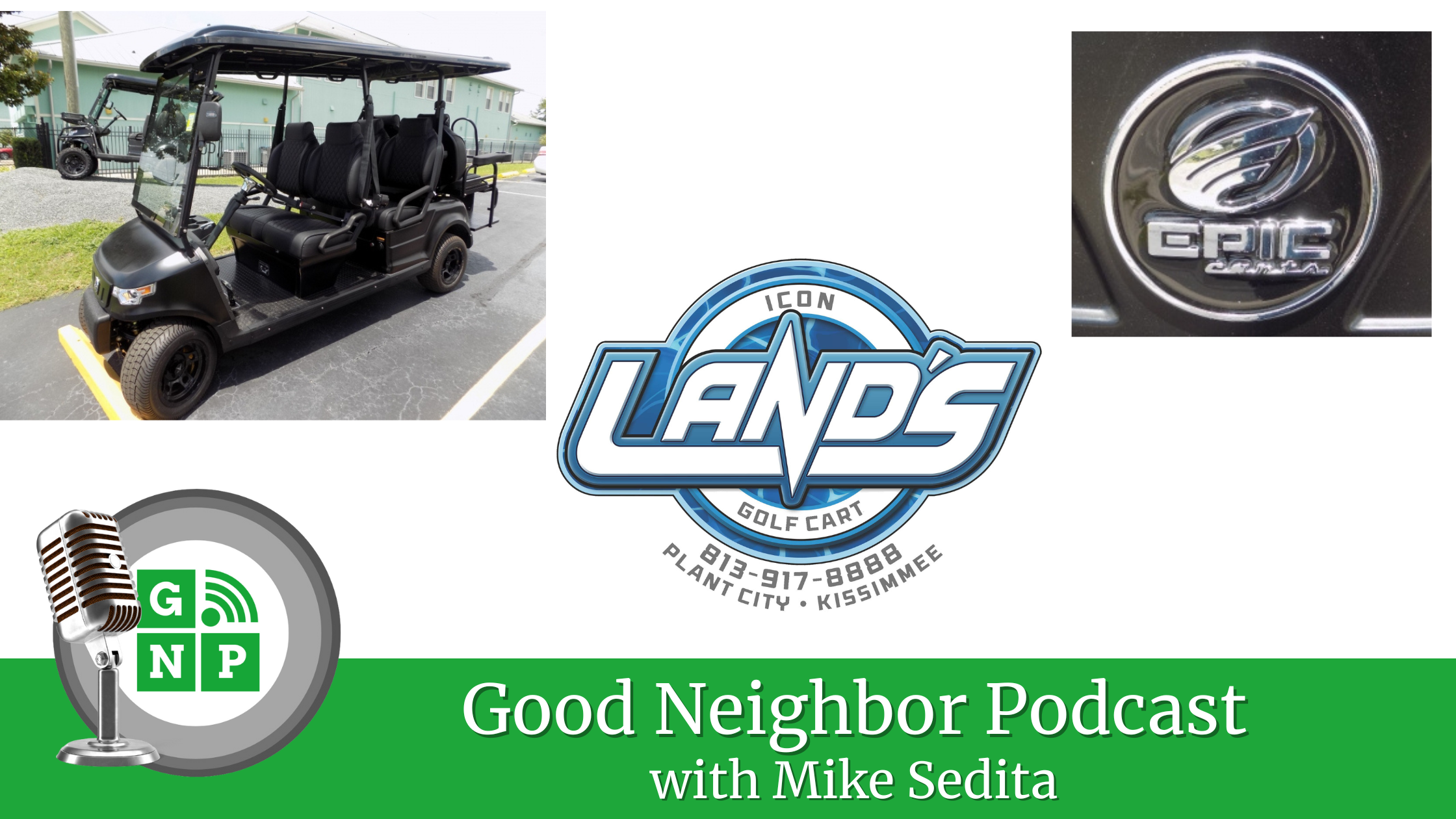 Ep #36 Lands EV Golf Cart