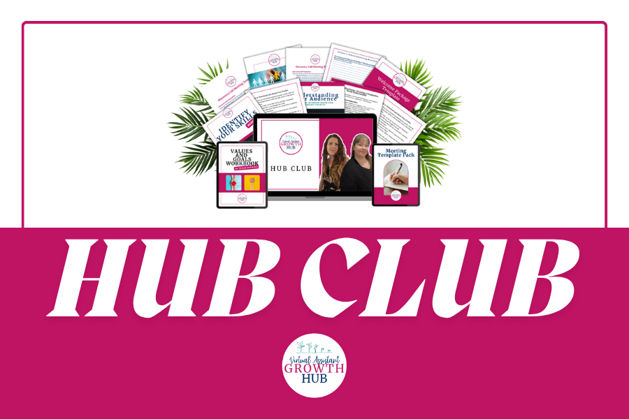Hub Club | Virtual Assistant Membership with Weekly Business Tools
