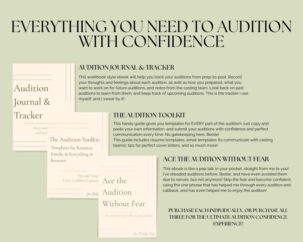 Audition With Confidence