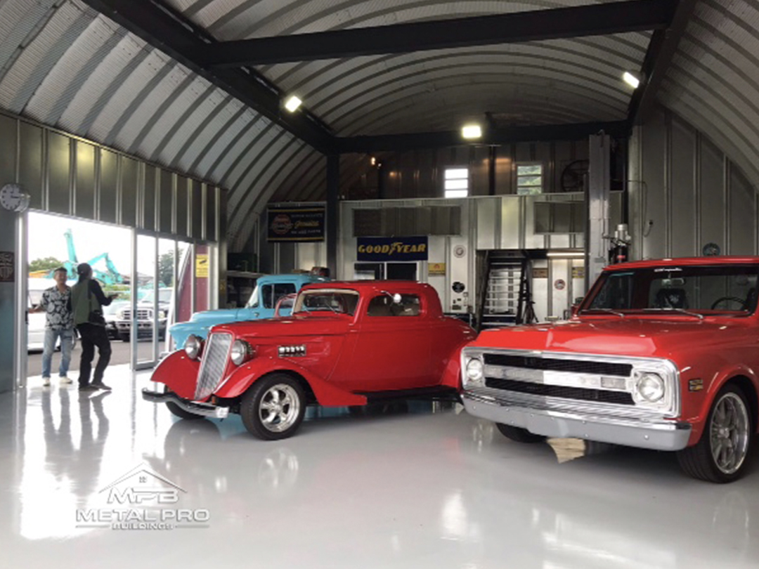 28x40 Showroom Building | Durable Steel Structure for Display Q284012