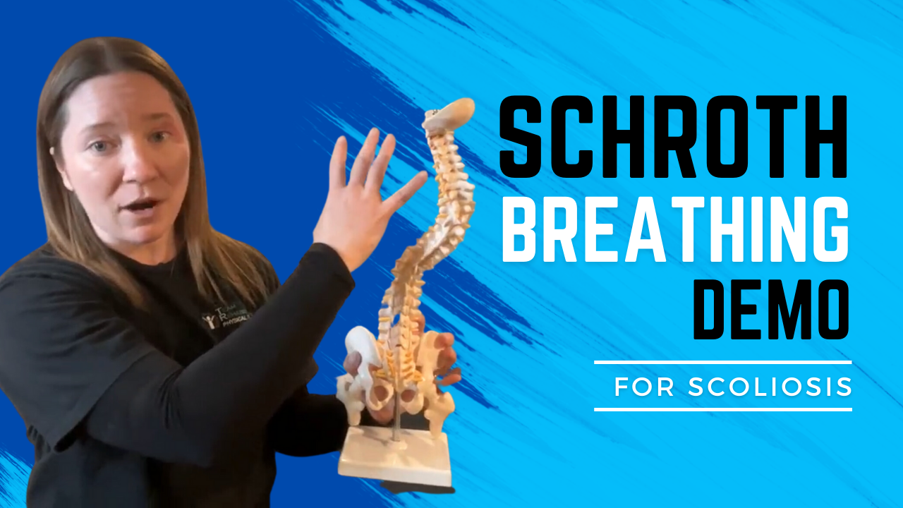 Schroth Breathing Demo for Scoliosis
