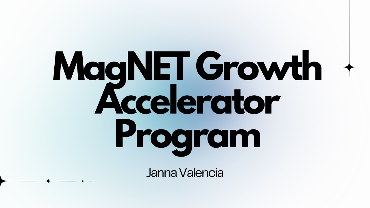 MagNET Growth Accelerator Program Free Training