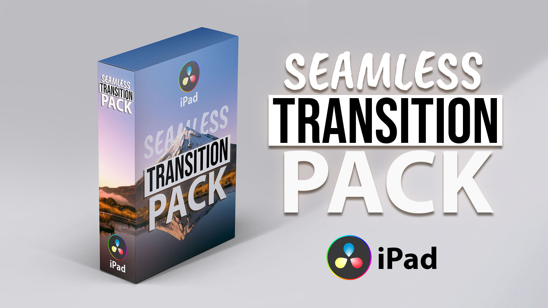 Seamless Transtion Pack for DaVinci Resolve on iPad