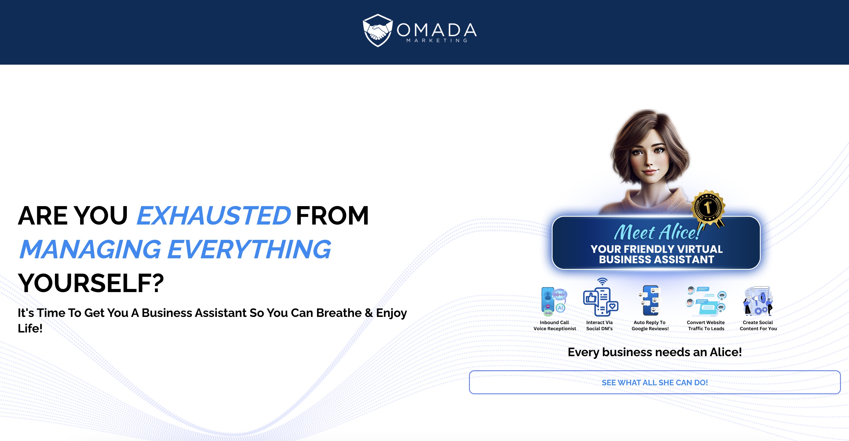 Meet Alice, Your Friendly Virtual Business Assistant