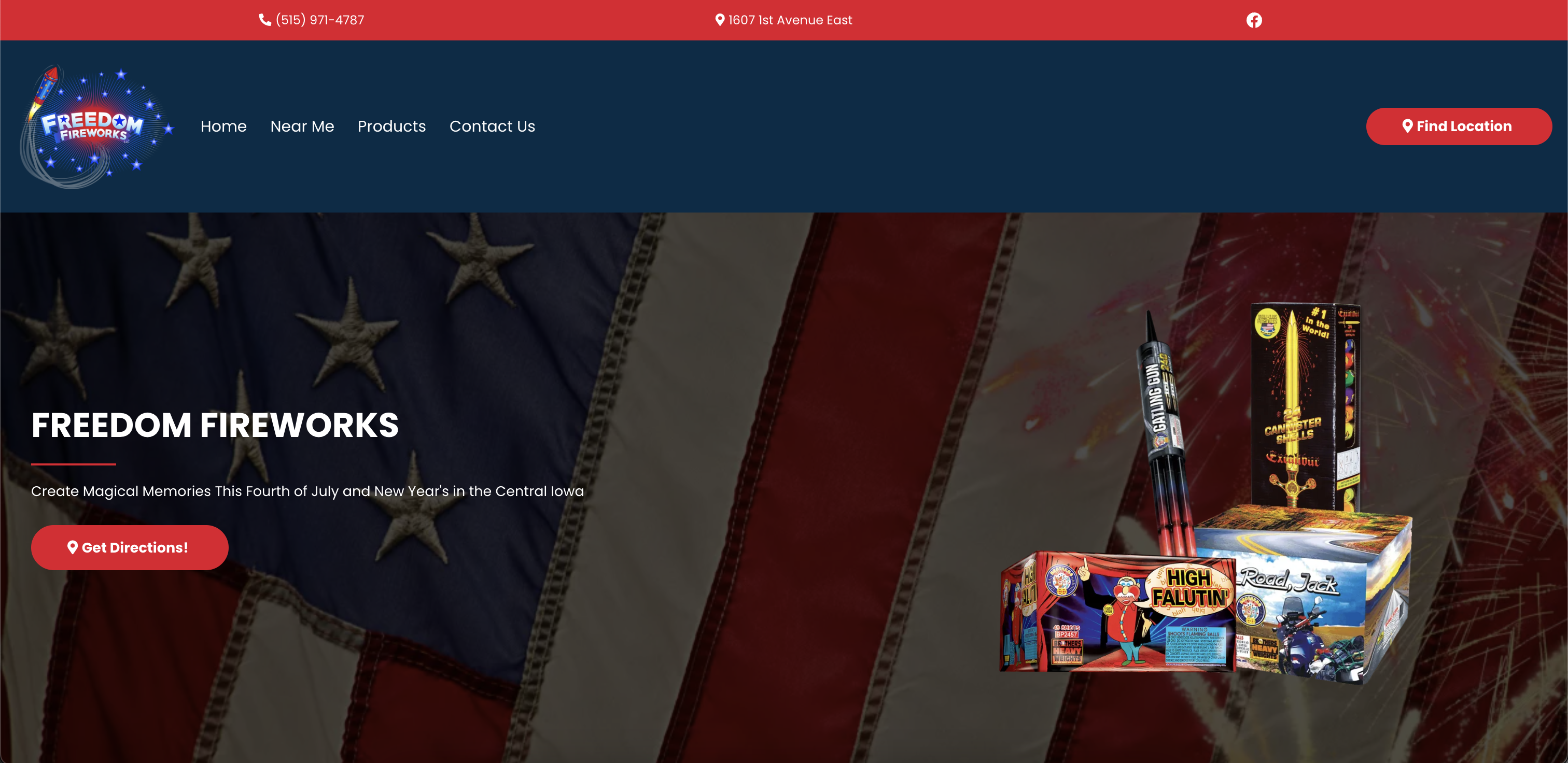 Freedom Fireworks | The Best Fireworks Store in Des Moines, Iowa