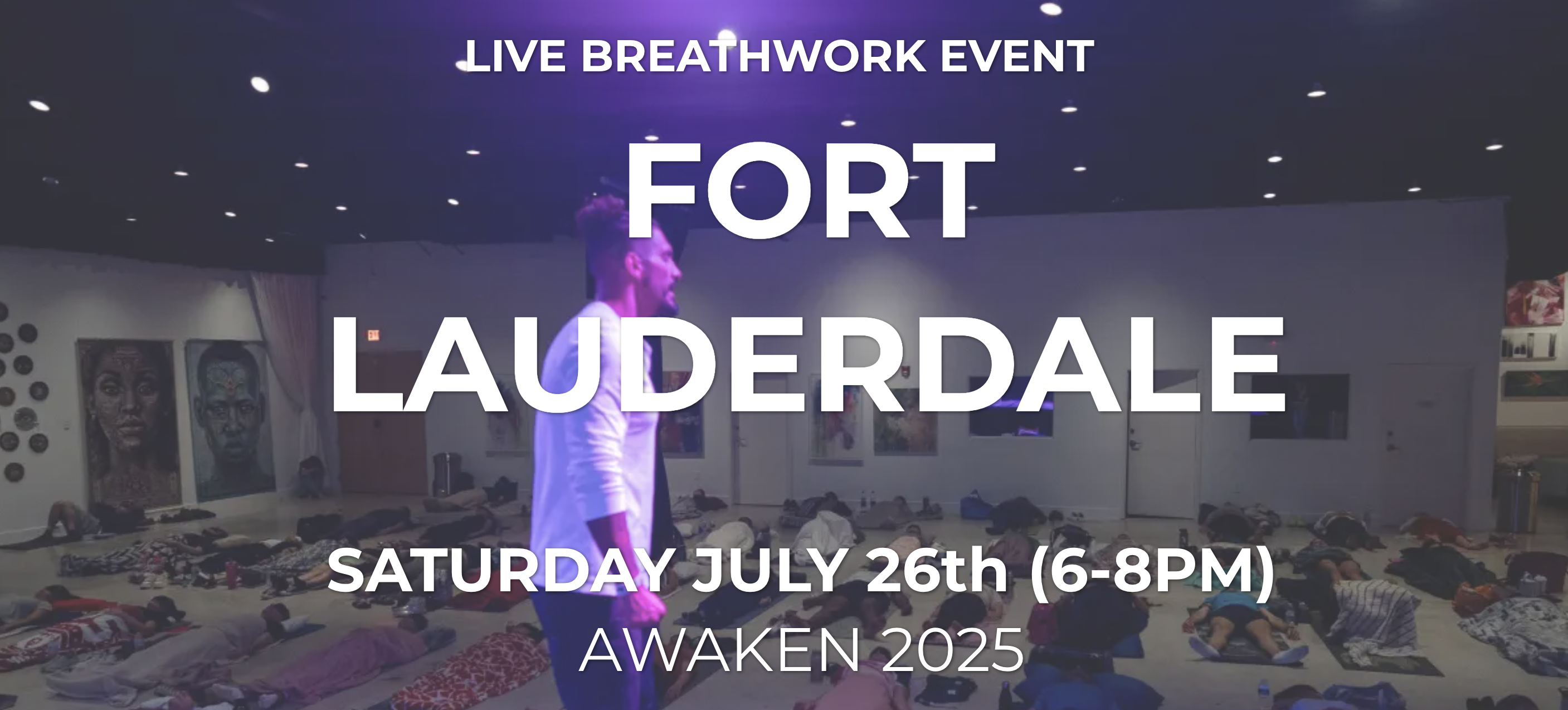 LIVE BREATHWORK EVENT WITH DANIEL SILVA